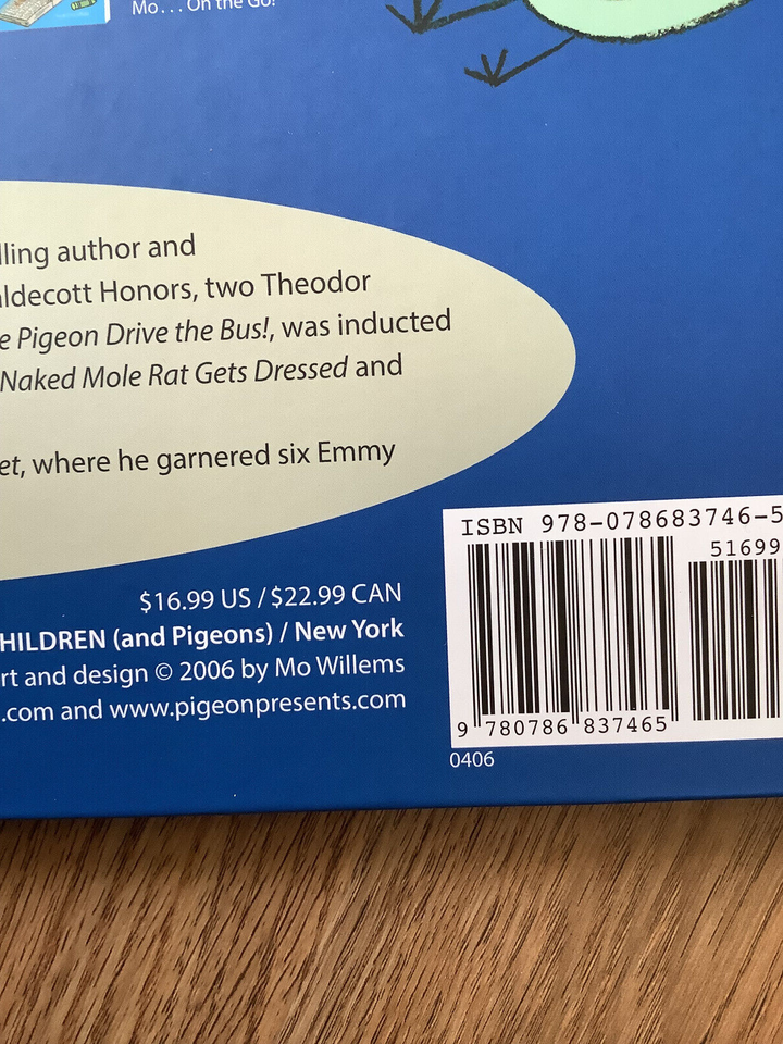 Mo Willems Don't Let the Pigeon Stay Up Late! (Hardback) Pigeon NEW ...