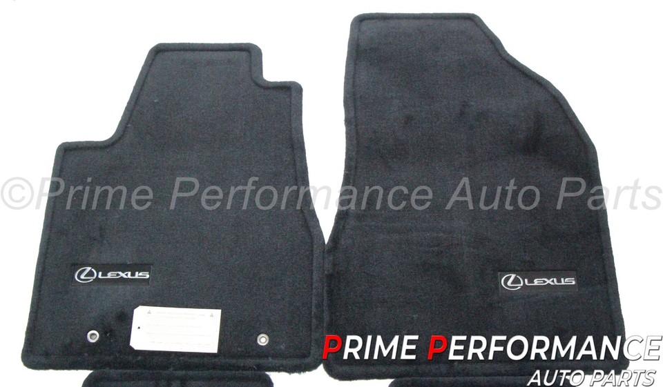 Lexus RX330 RX350 2004-2009 Black Carpet Floor Mat Set PT206-48040-12 ...