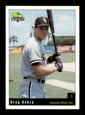 1991 Classic Best # 14 Greg Kobza Card (ML) Sarasota White Sox | eBay