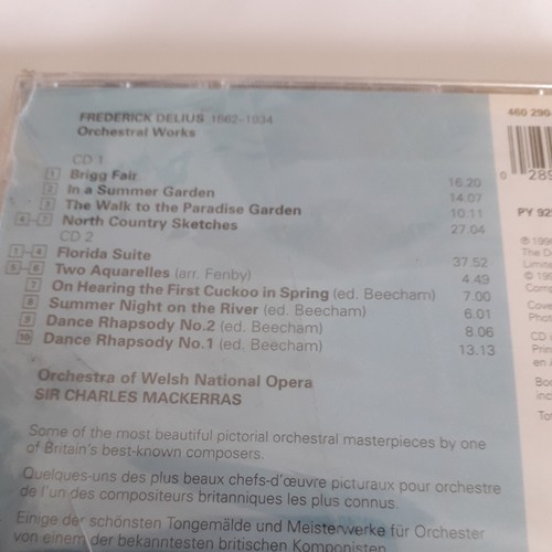 DELIUS ORCHESTRAL WORKS CHARLES MACKERRAS WELSH NAT OPERA 2 CD NEW ...