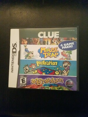 Clue/Mouse Trap/Perfection/Aggravation (Nintendo DS, 2007) 802068100971 ...