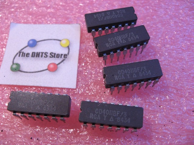 Cd4011bf/3 RCA IC CMOS Quad NAND Gate Cd4011 4011 Ceramic - NOS for ...