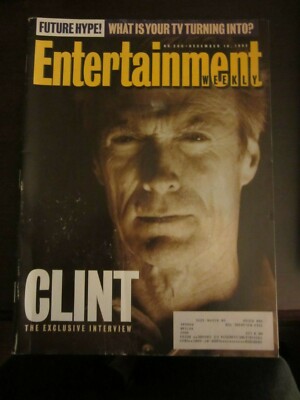 Entertainment Weekly Magazine December 1993 Clint Eastwood | eBay