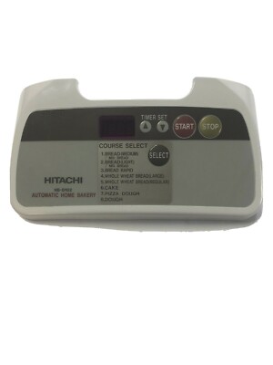 Hitachi HB- D102 Automatic Home Bakery Control Panel Bread Machine ...