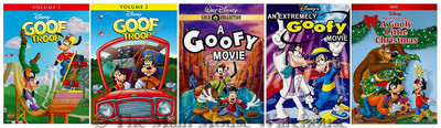 Complete Goof Troop DVD Collection A Goofy Movie & Sequel and Christmas ...