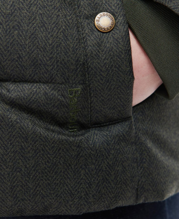 BARBOUR ALLIUM BAFFLE QUILTED JACKET FOR WOMAN-DARK OLIVE | eBay