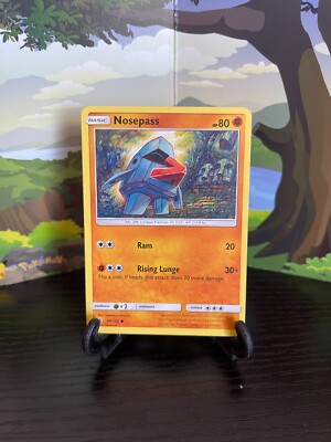 Nosepass 69/145 - Guardians Rising - Common - Pokemon Card TCG - LP/MP ...