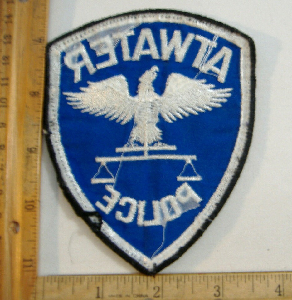 ATWATER CALIFORNIA POLICE FABRIC PATCH | eBay