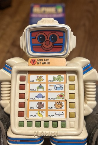 Vintage 1980's Playskool Alphie II Child's Robot - Non-WORKING - some ...
