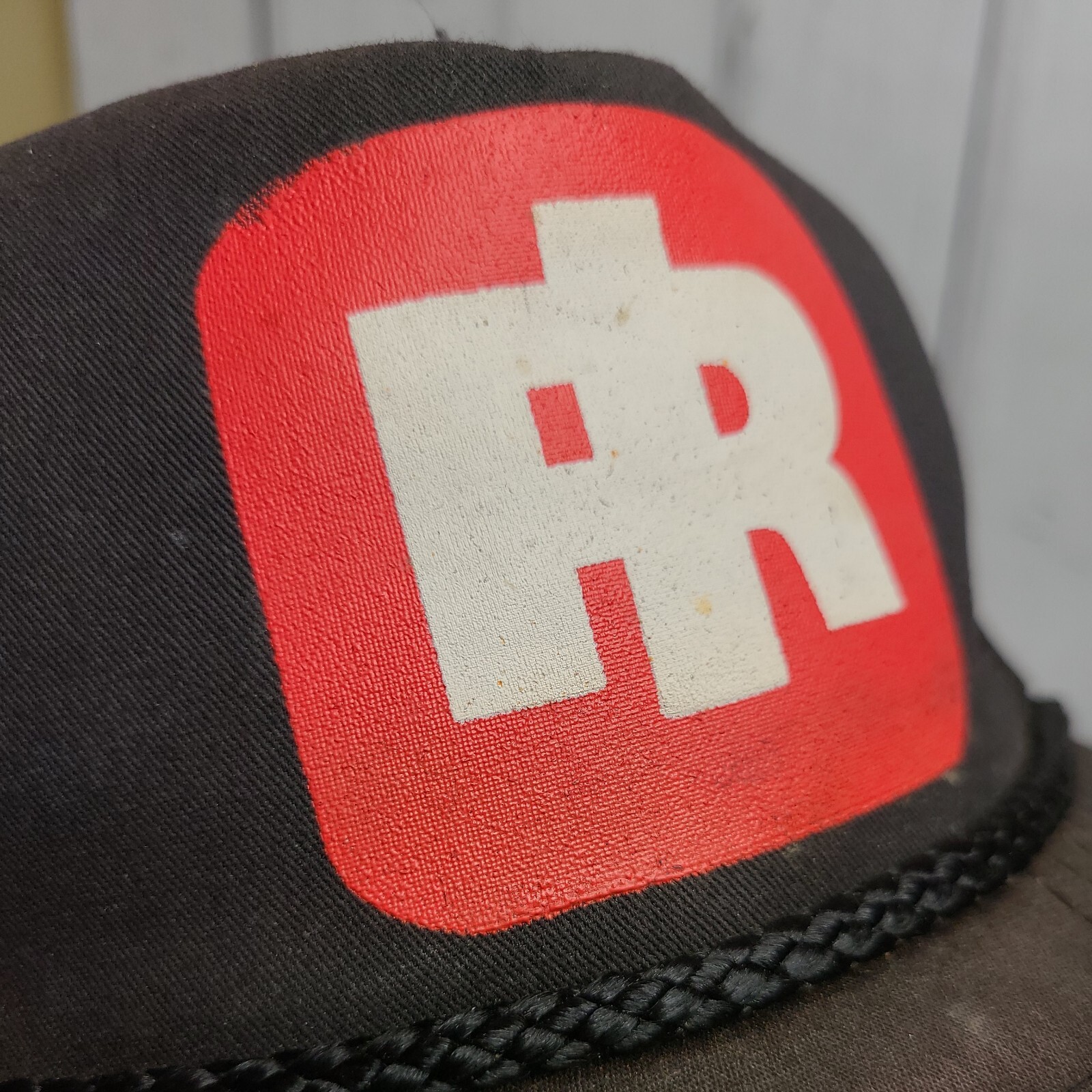 VINTAGE Ingersoll Rand Old Logo Trucker Hat Black IR … - Gem