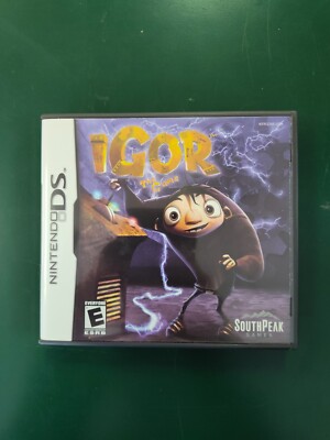 Nintendo DS : IGOR The Game VideoGames SouthPeak 2006 EXCELLENT ...