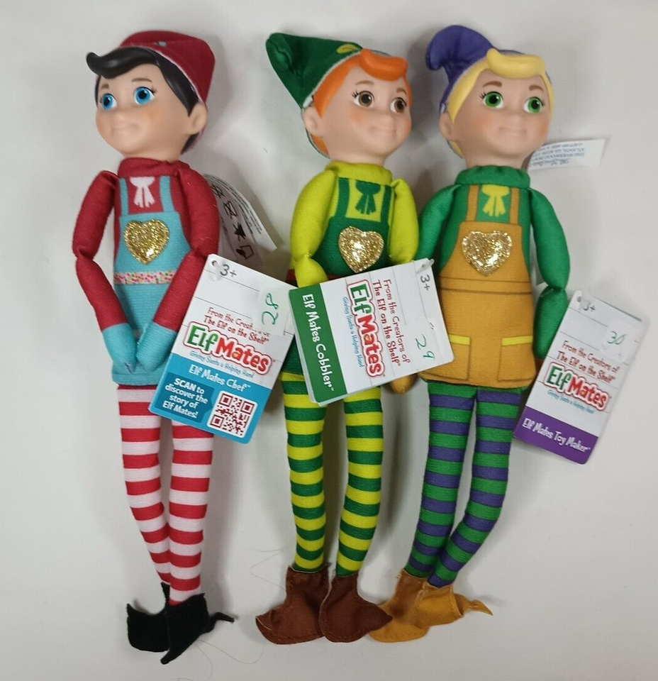 Elf Mates Accessories Choice Cobbler, Chef or Toy Creators The Elf on ...