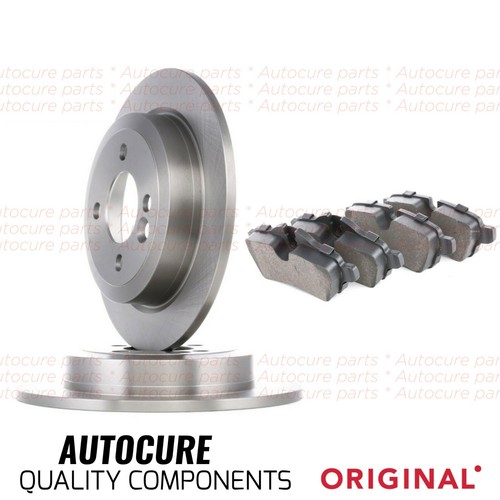 FITS MINI R56 ONE COOPER S & COOPER D (06-13) x2 REAR BRAKE DISCS ...