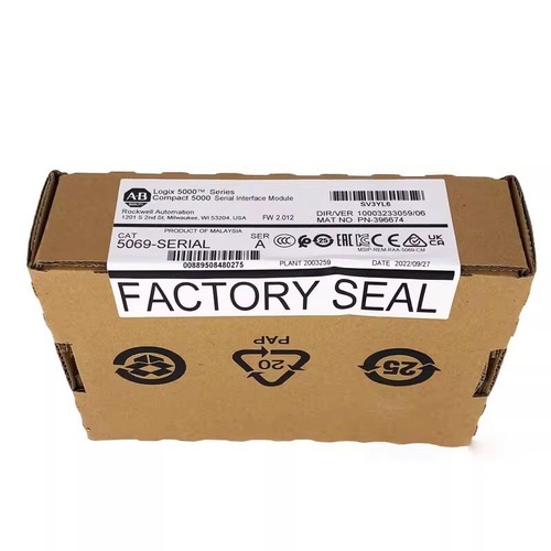 NEW Allen Bradley 5069-SERIAL Compact 5000 Interface Module AB ...