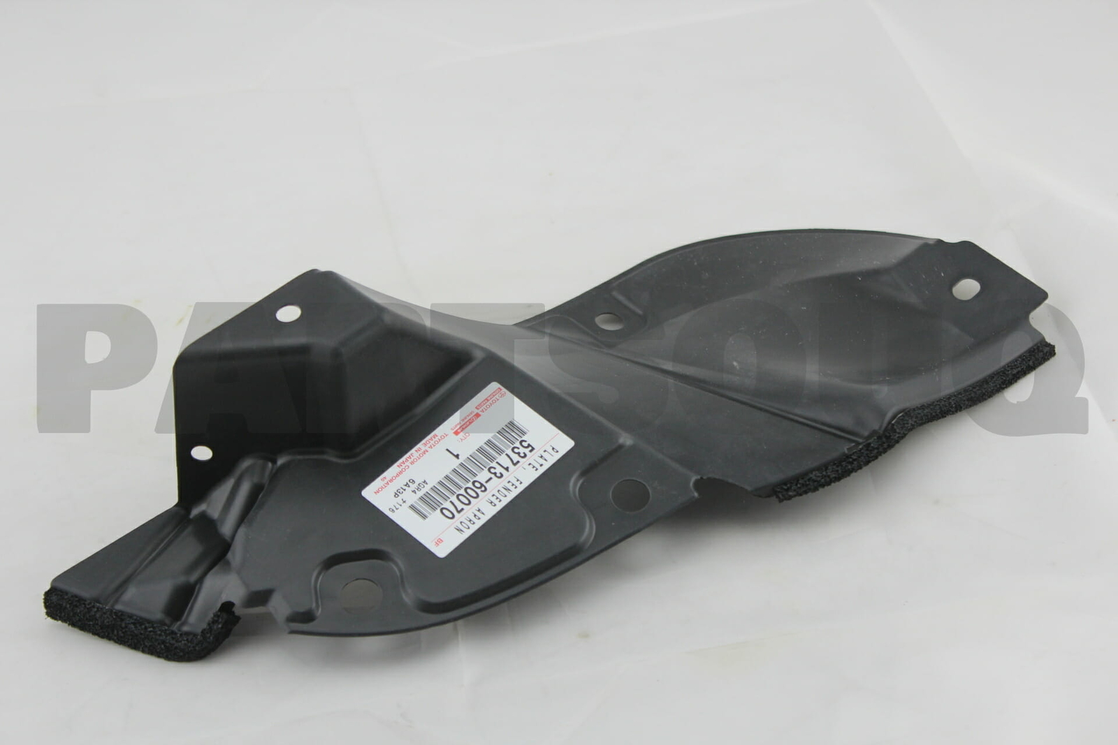 5371360070 Genuine Toyota PLATE, FENDER APRON SPLASH, RH 53713-60070 | eBay