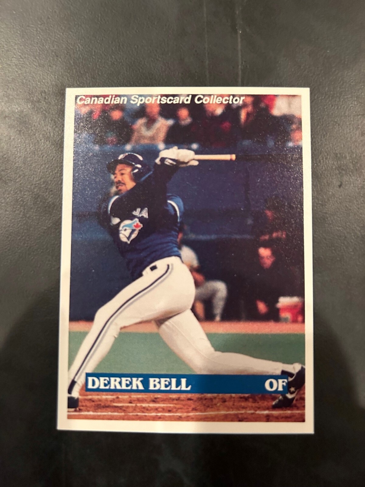 Derek Bell Toronto Blue Jays - 1992 Canadian Sportscard Collector ...