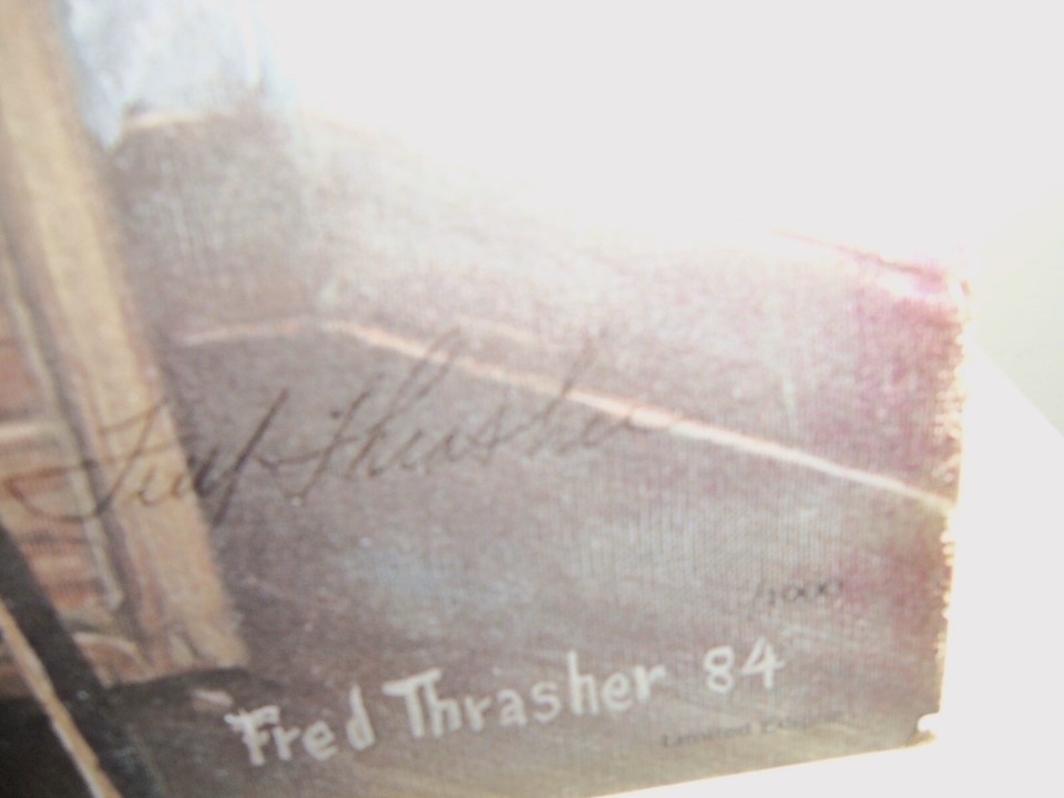 Fred Thrasher RARE Print | eBay