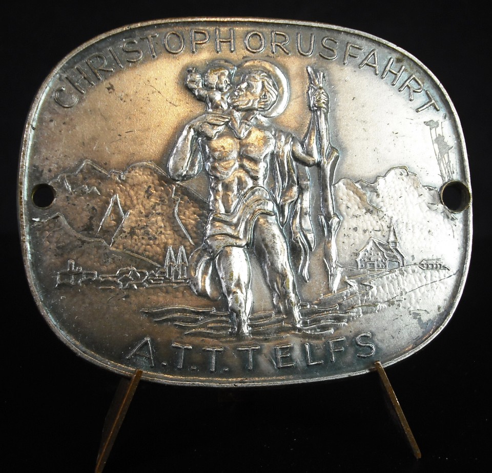 Medal Germany Saint Christopher Christophorus Fahr Automobilia ...