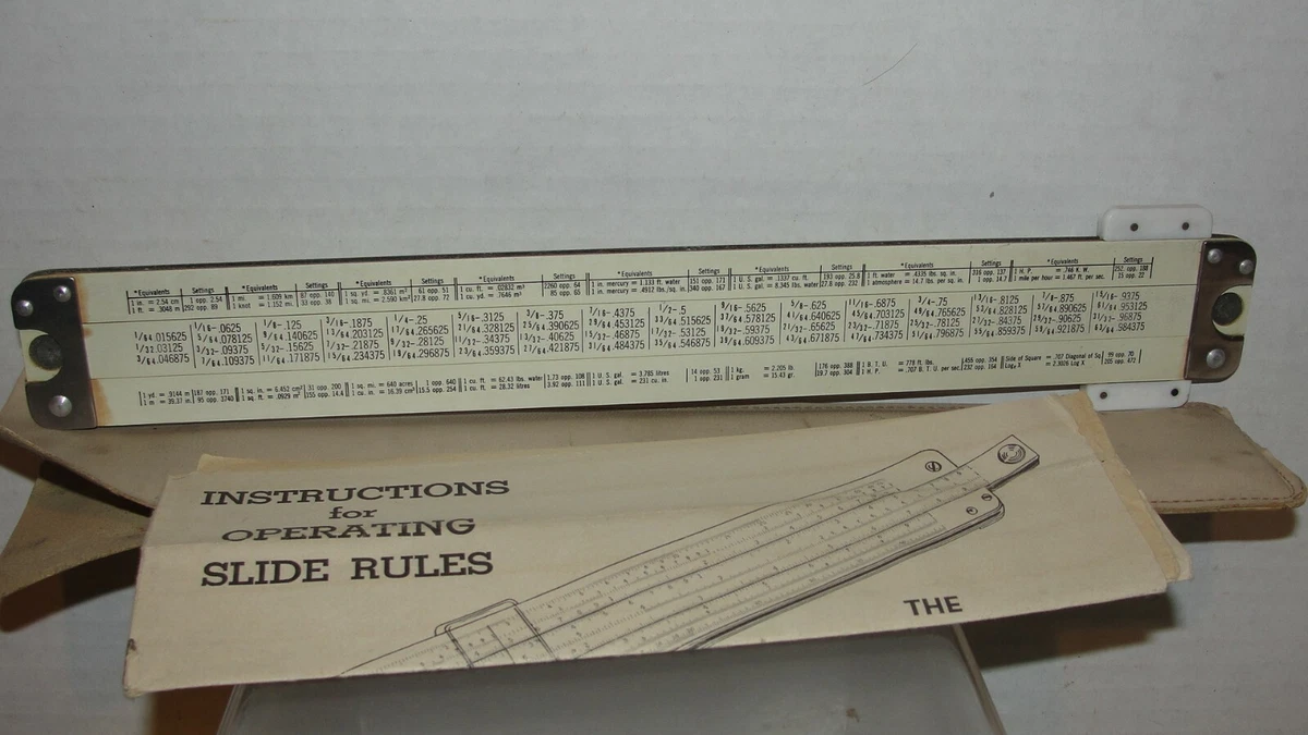 Ebay Slide Ruler