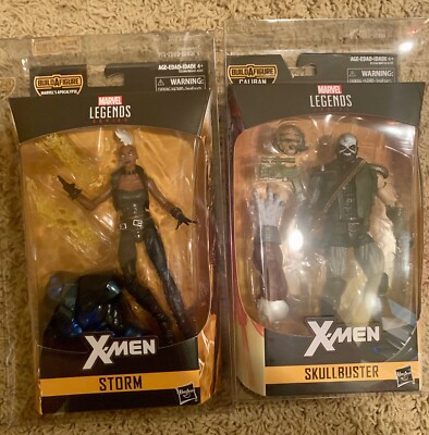 MOHAWK STORM and Skullbuster X-Men Marvel Legends 6" Apocalypse BAF ...