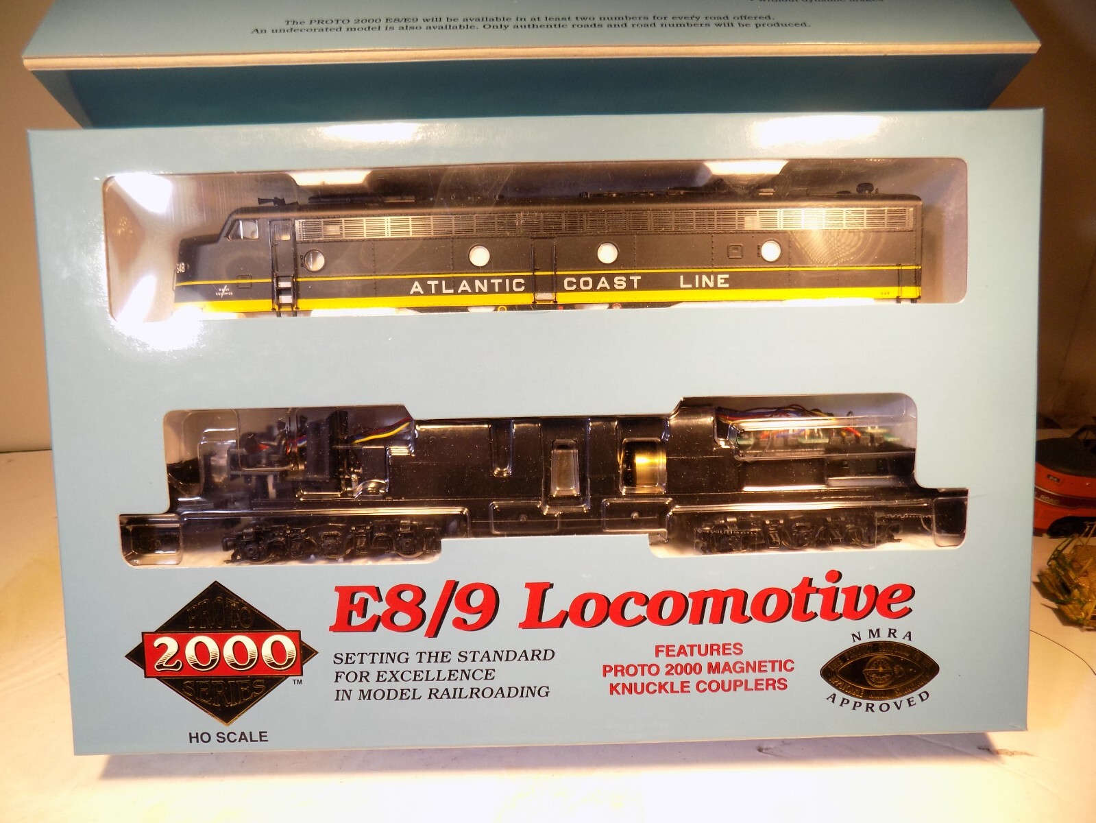 Proto 2000 HO Scale Atlantic Coast Line E-8 #548 Mars NEW | eBay