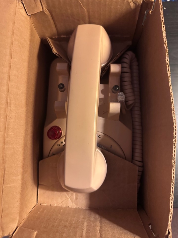 Western Electric 500 YM Rotary Desk phone -Jerry Lewis telethon model w ...