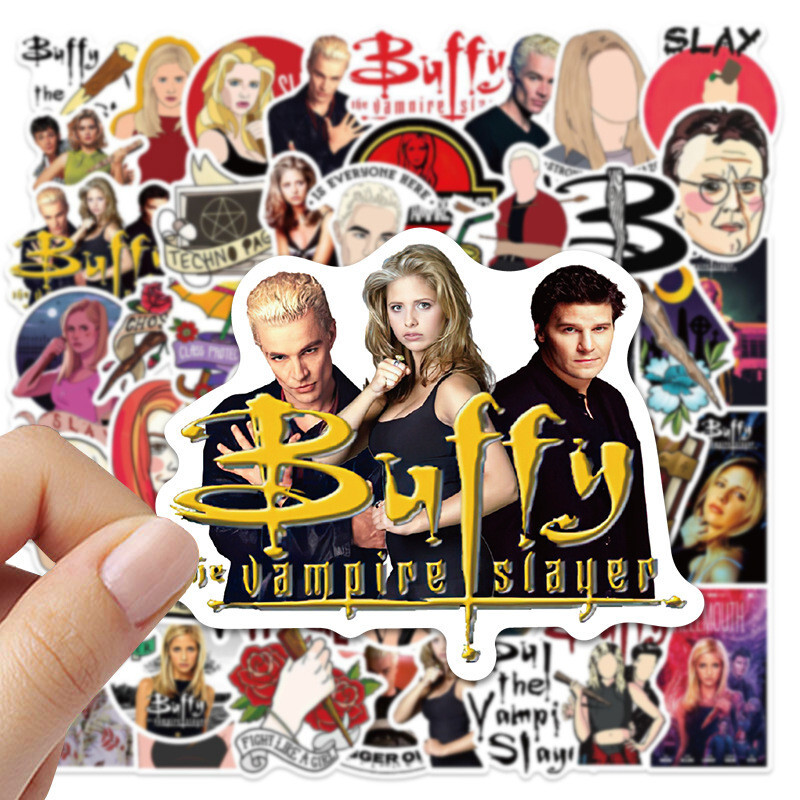 50pcs Sexy Buffy the Vampire Slayer TV Show Stickers Supernatural Decal ...