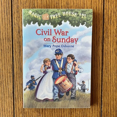 Magic Tree House #21 Civil War On Sunday By Mary Pope Osborne | eBay