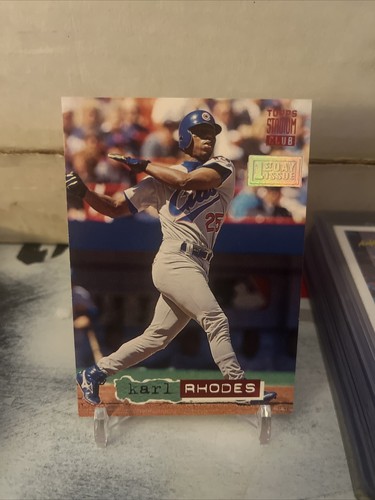 Karl Rhodes 1994 Topps Stadium Club First Day Issue #608 | eBay