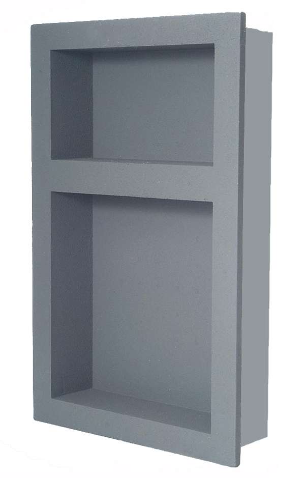 Preformed Ready to Tile Mega Combo Niche Recess 14 x 21 Soap Shampoo ...