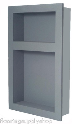 Preformed Ready to Tile Mega Combo Niche Recess 14 x 21 Soap Shampoo ...