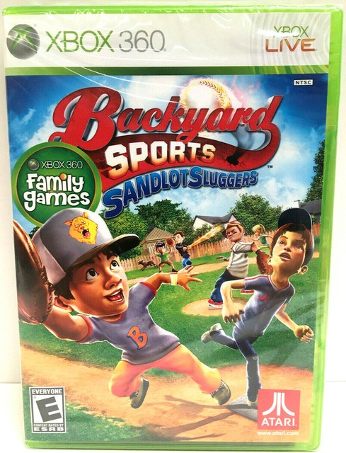 Backyard Sports: Sandlot Sluggers (Microsoft Xbox 360, 2010) for sale ...