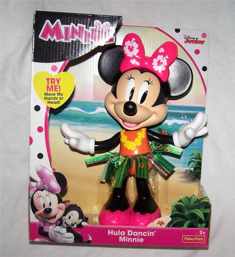 Minnie Mouse Hula Dancin Minnie, 2016 Fisher Price Disney Jr Ages 2 yrs ...