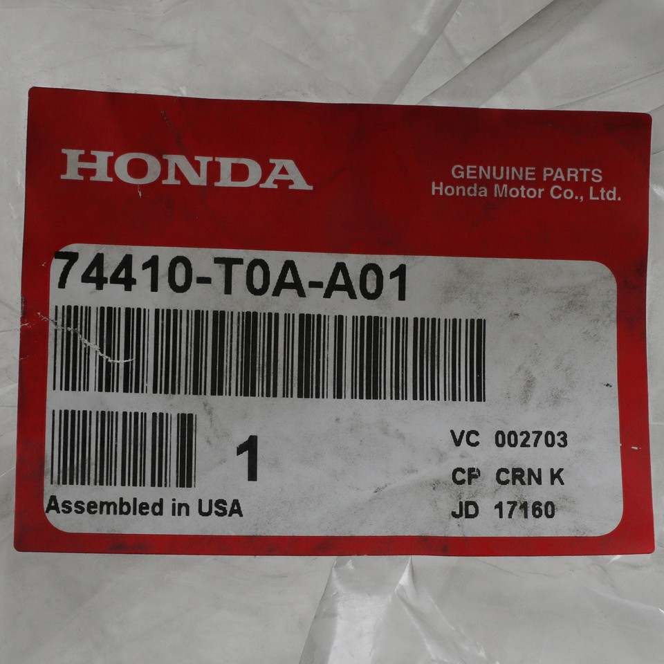 NEW OEM Honda 2012-2016 CR-V Rear Right Wheel Arch Protector Guard ...