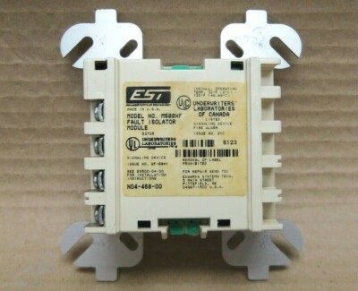 EST EDWARDS M500XF FAULT ISOLATOR MODULE FIRE ALARM NO COVER PLATE FIRE ...