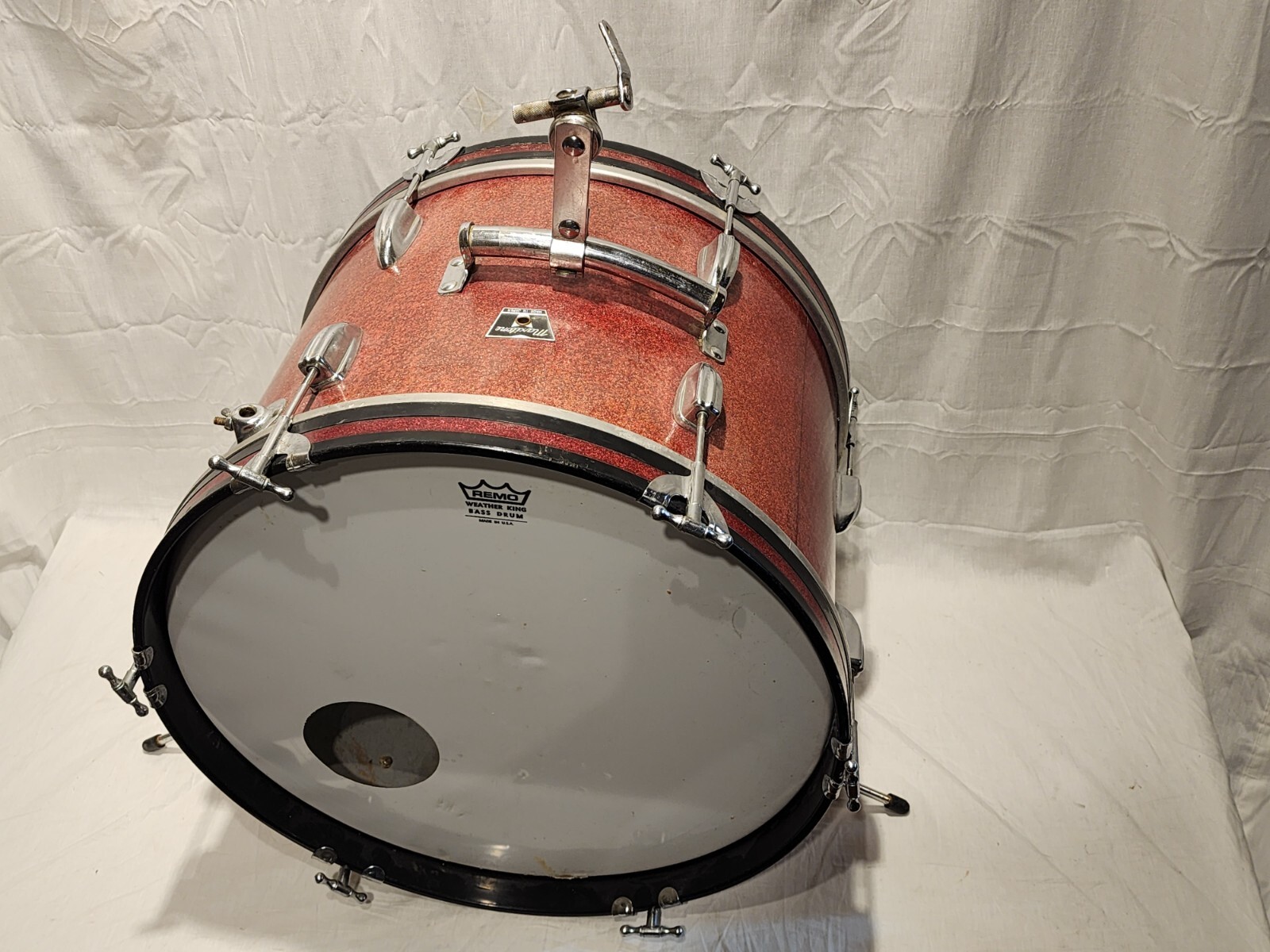 Vintage Maxitone Japan 20" Red Sparkle Bass Drum | eBay