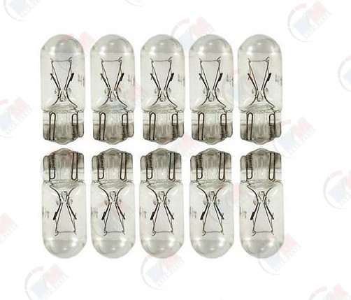 10x 194 W5W Light Bulbs Auto Car Mini Dome License Plate Replacement ...
