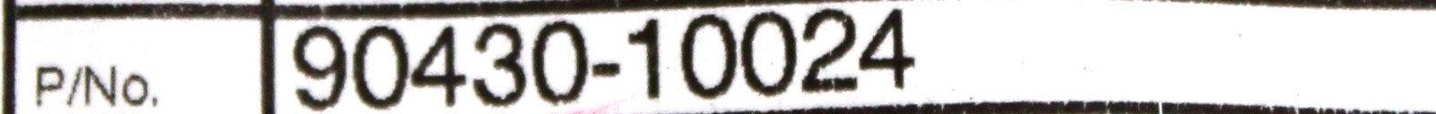 TOYOTA CAMSHAFT HOUSING GASKET VARIOUS MODELS 9043010024 X 1 ONLY NEW ...