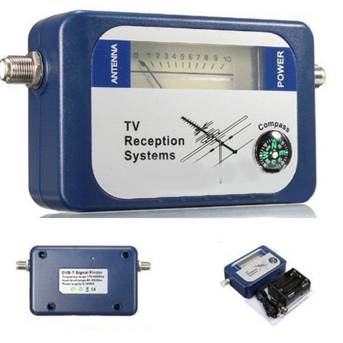 Easy To Operate DVB-T Finder TV Signal Meter Compact Lightweight ...