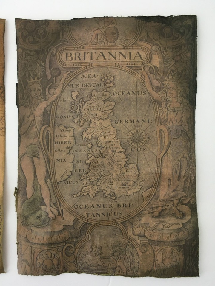 Treasure Maps Replica Print Old Vintage Style Pirate Ship Map | eBay