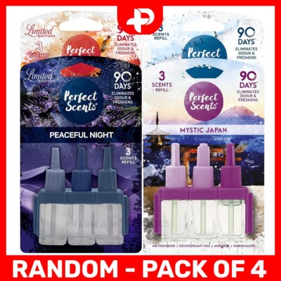 Febreze 3Volution Plug In Refills Perfect Scents Air Freshener Random ...