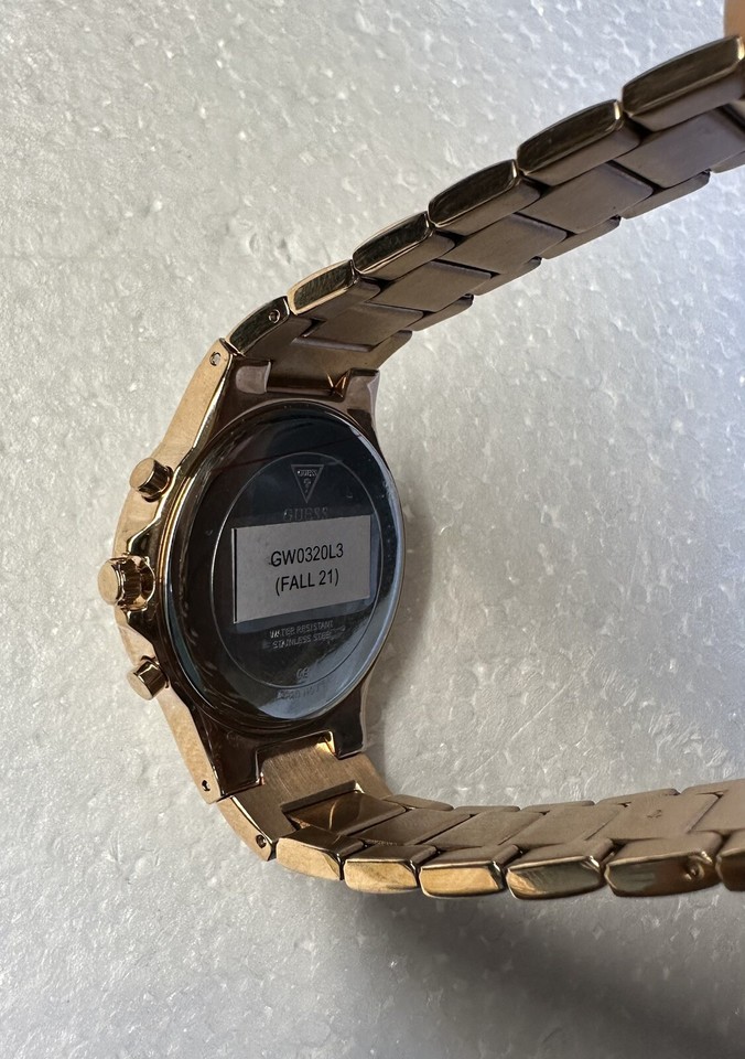 Guess Moonlight Rose Gold Ladies Watch GW0320L3 | eBay