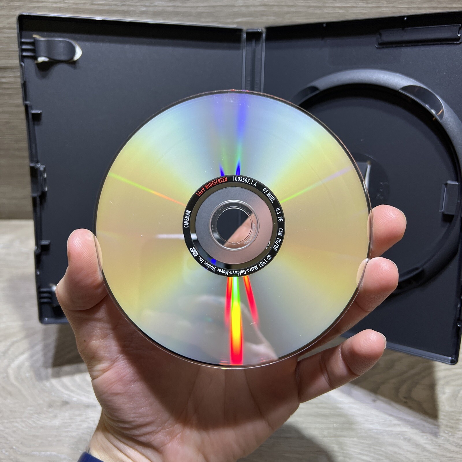 Caveman DVD 1981 Ringo Starr, Barbara Bach, Dennis Quaid Free Shipping ...