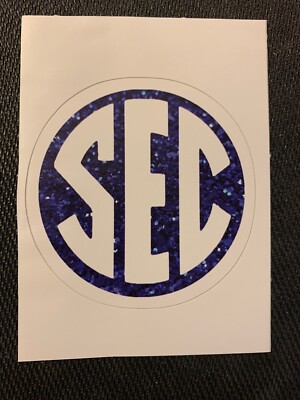 SEC Logo Kentucky Wildcats Sticker NCAA Blue White 3" Free Shipping | eBay