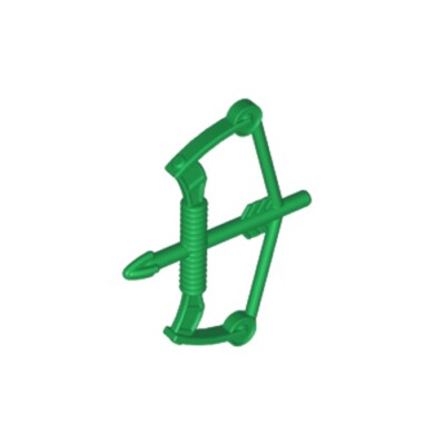 LEGO - Minifigure, Weapon Compound Bow with Arrow - Green | eBay