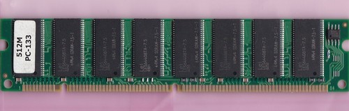 512MB 1x512MB PC133 LEI 512M PC-133 SDRAM SINGLE RANK Desktop Ram ...