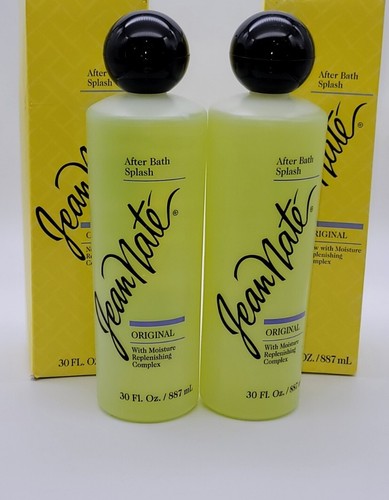 Lot of 2 - Jean Nate by Revlon After Bath Splash for Women 30 oz NEW in ...