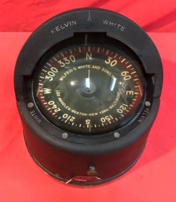 Kelvin White Binnacle Mount Compass CB 5935 (1985) | eBay