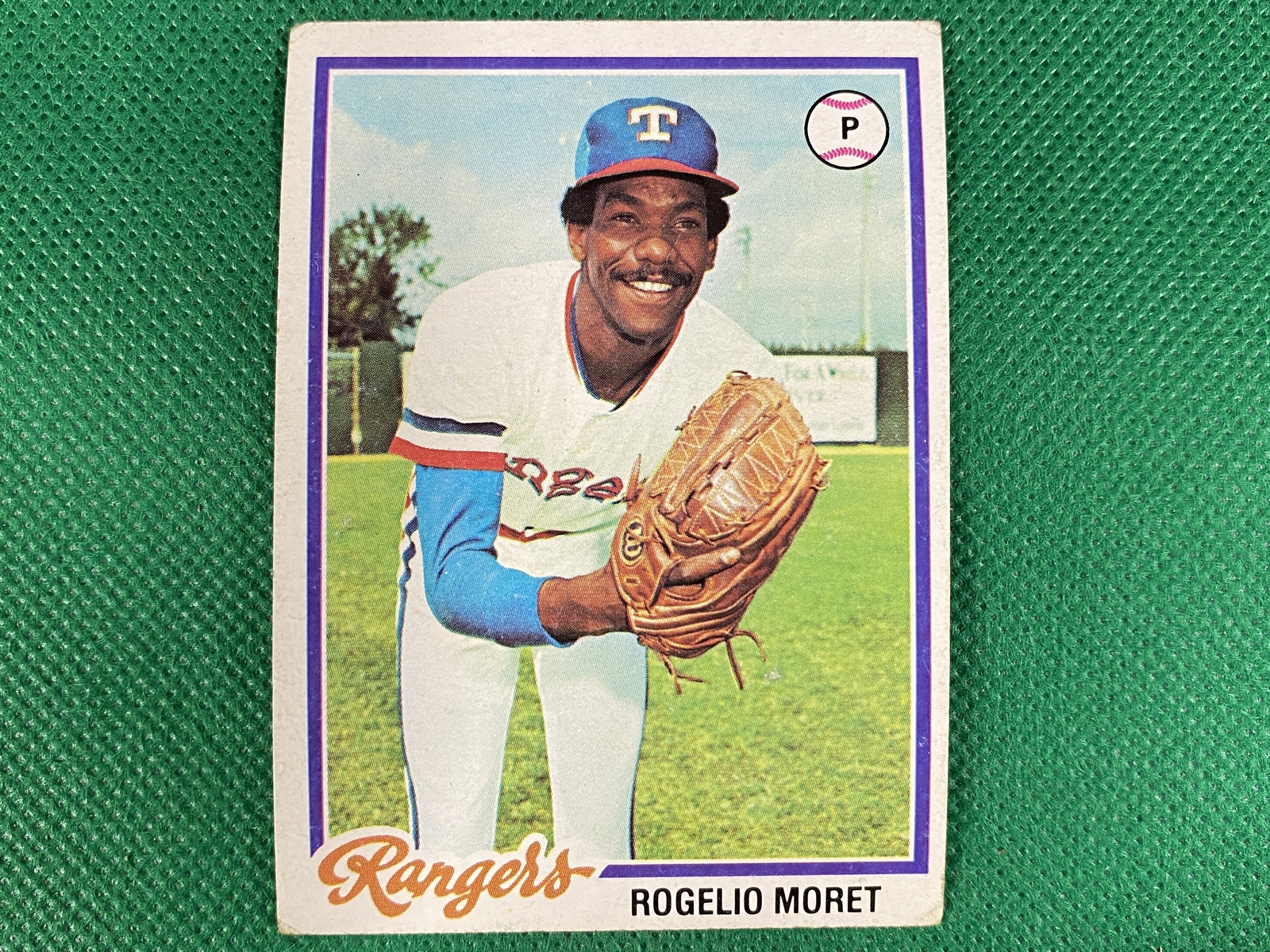 1978 Topps #462 Rogelio Moret Texas Rangers | eBay