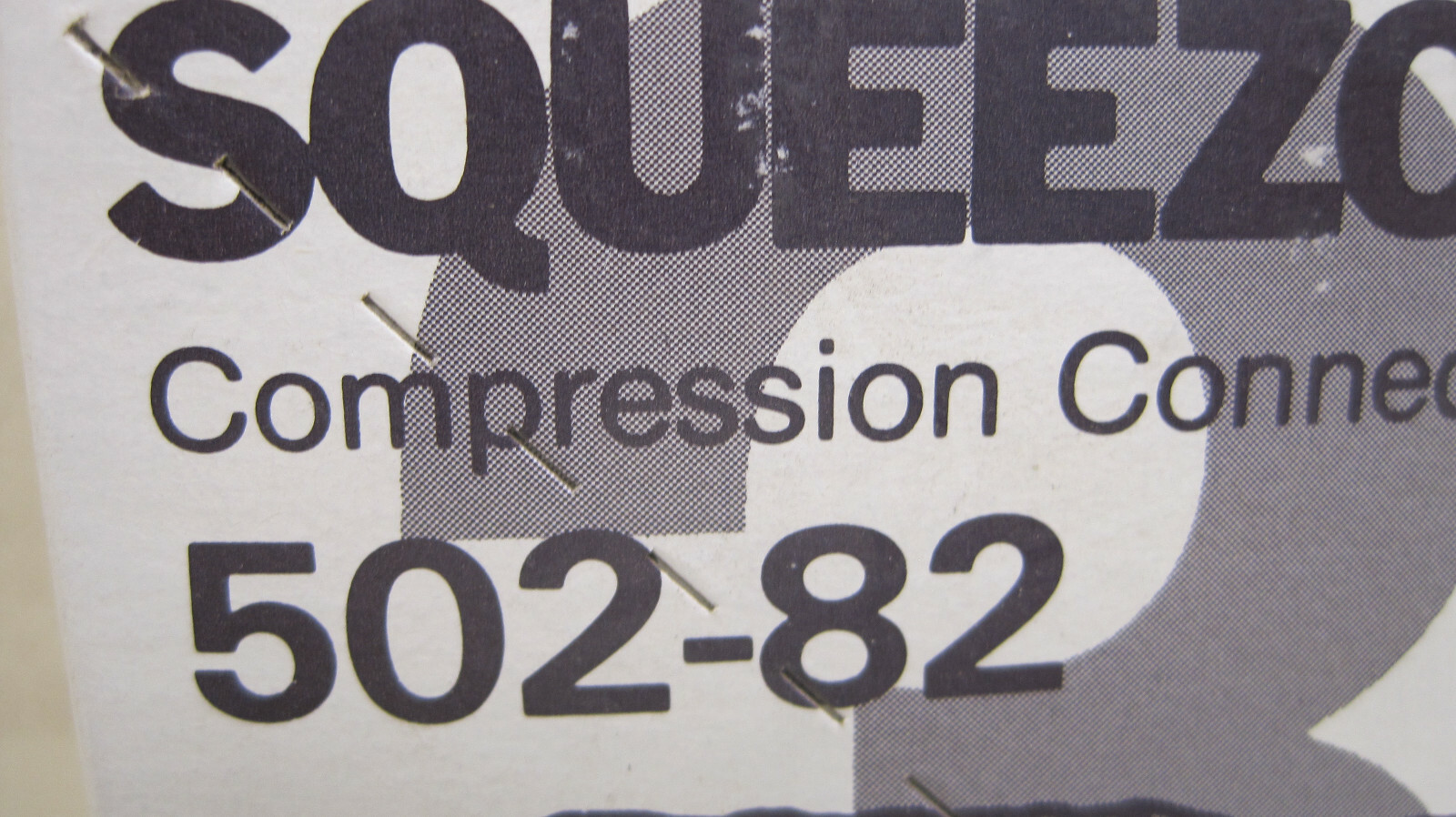 New Lot of 5 Kearney Squeezon 502-82 Compression Connectors Free ...